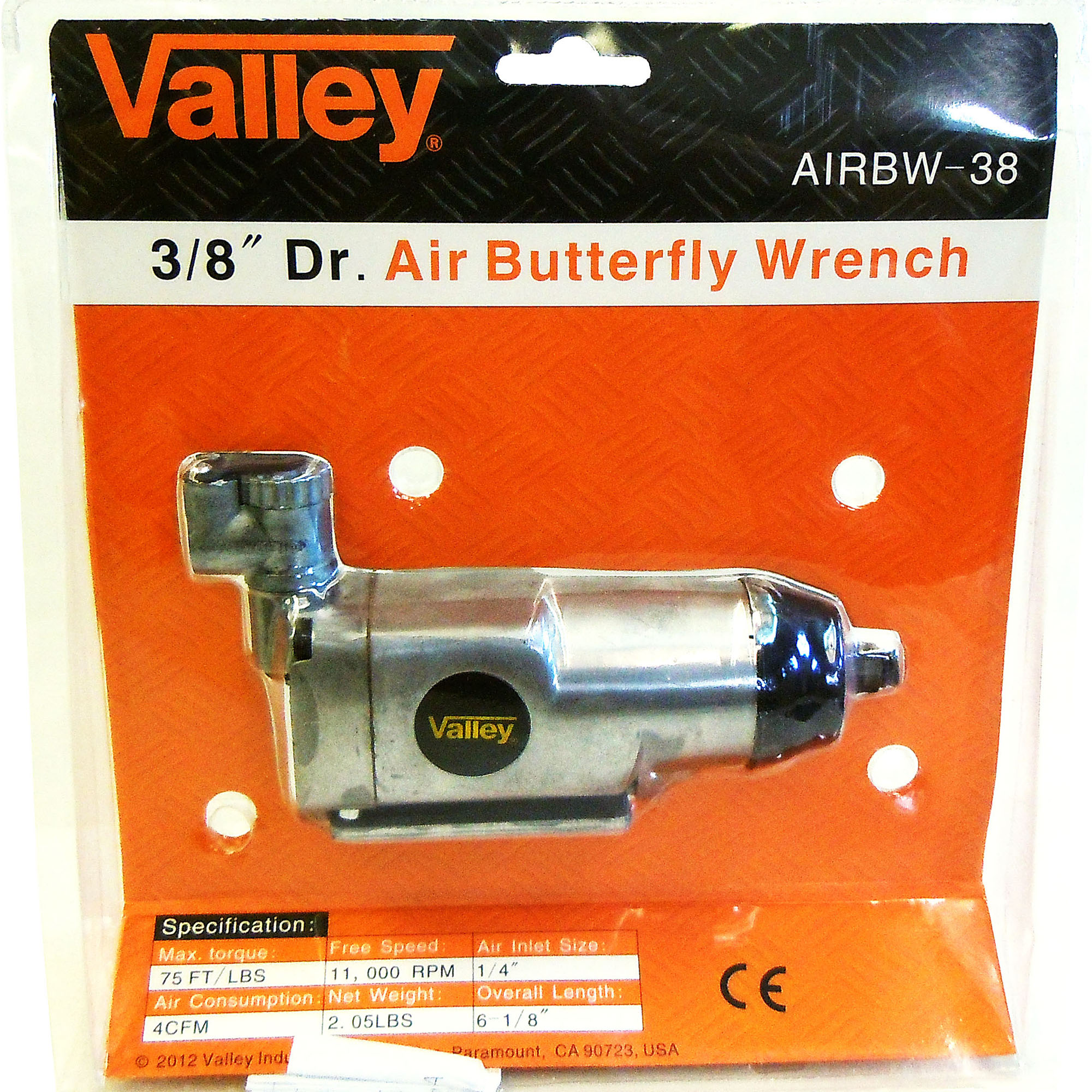 3/8" DR. AIR BUTTERFLY WRENCH - Valley Industries Corporation