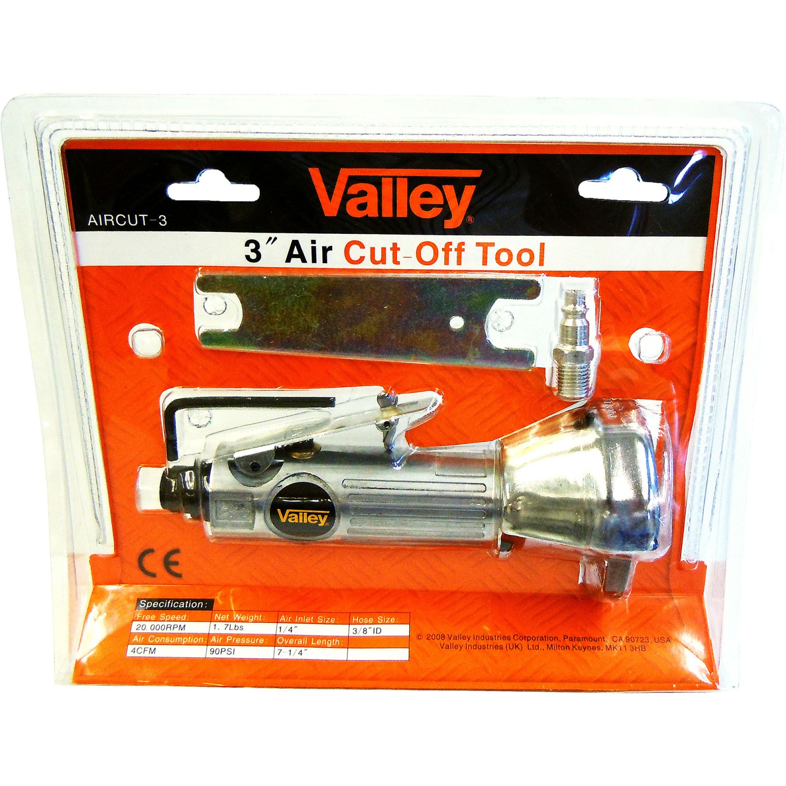 3" AIR CUT-OFF TOOL - Valley Industries Corporation