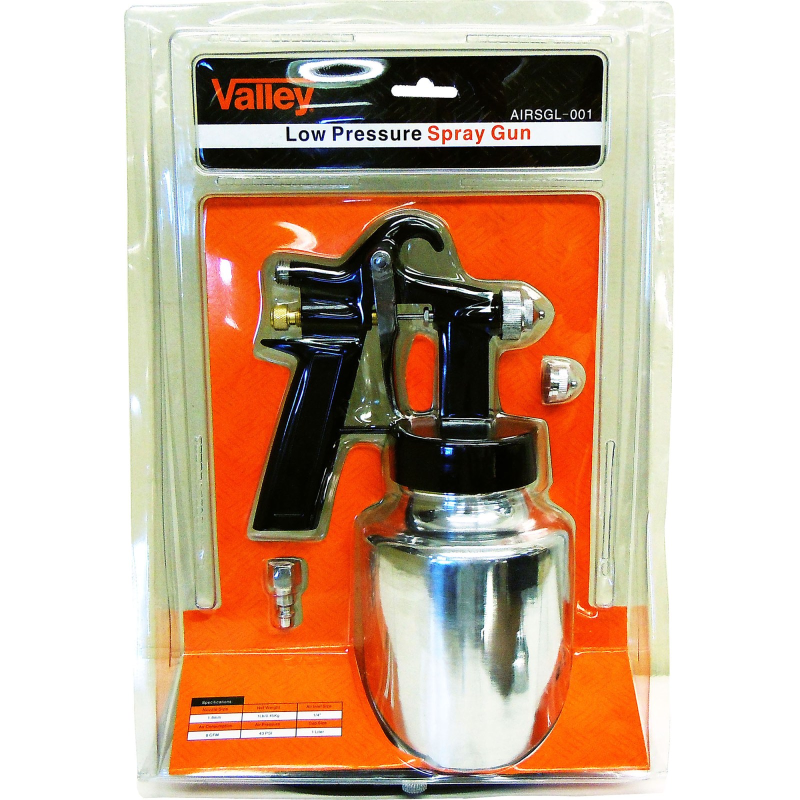 AIR SPRAY GUN, LOW PRESSURE - Valley Industries Corporation