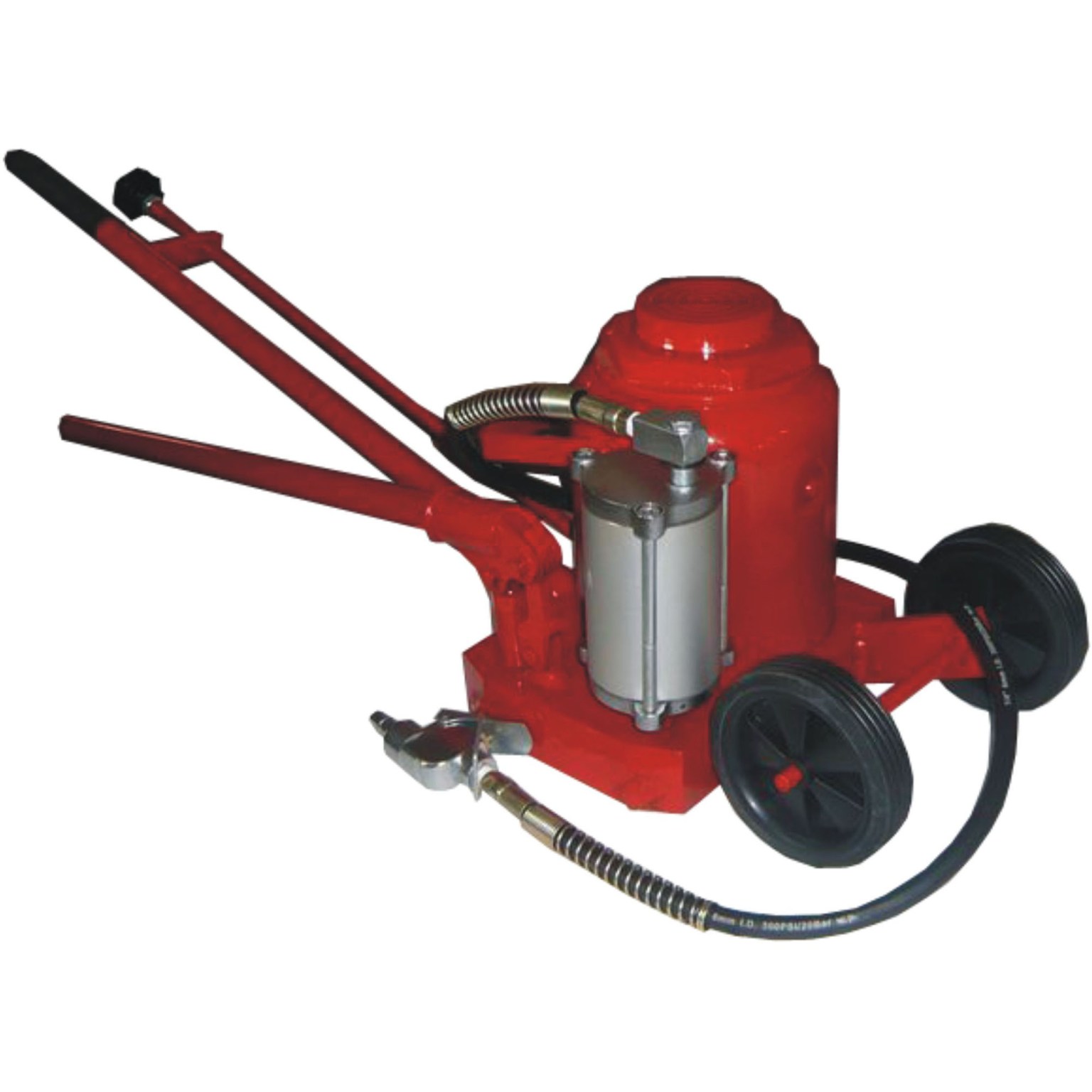 50 TON AIR.HYDRAULIC BOTTLE JACK WITH WHEELS - Valley Industries ...