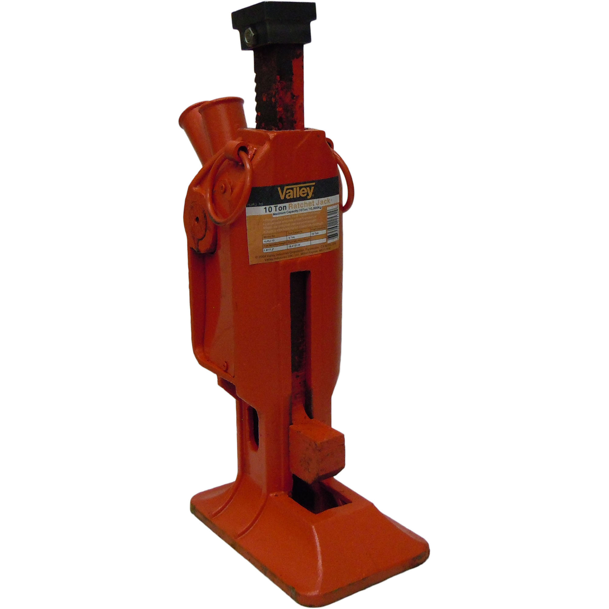 10 TON RATCHETING LEVER JACK, LOW CLEARANCE - Valley Industries Corporation