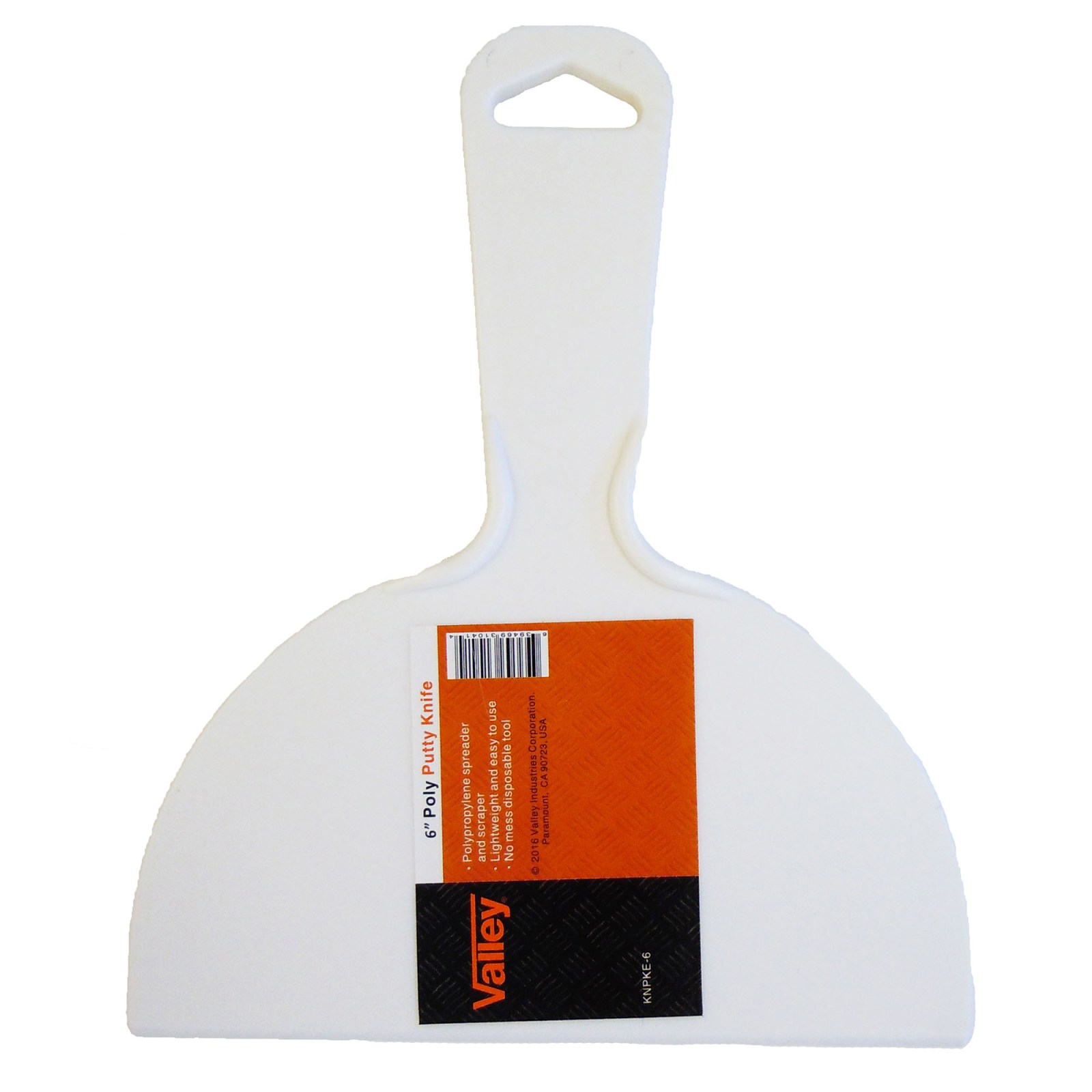 6" POLY PUTTY KNIFE - Valley Industries Corporation