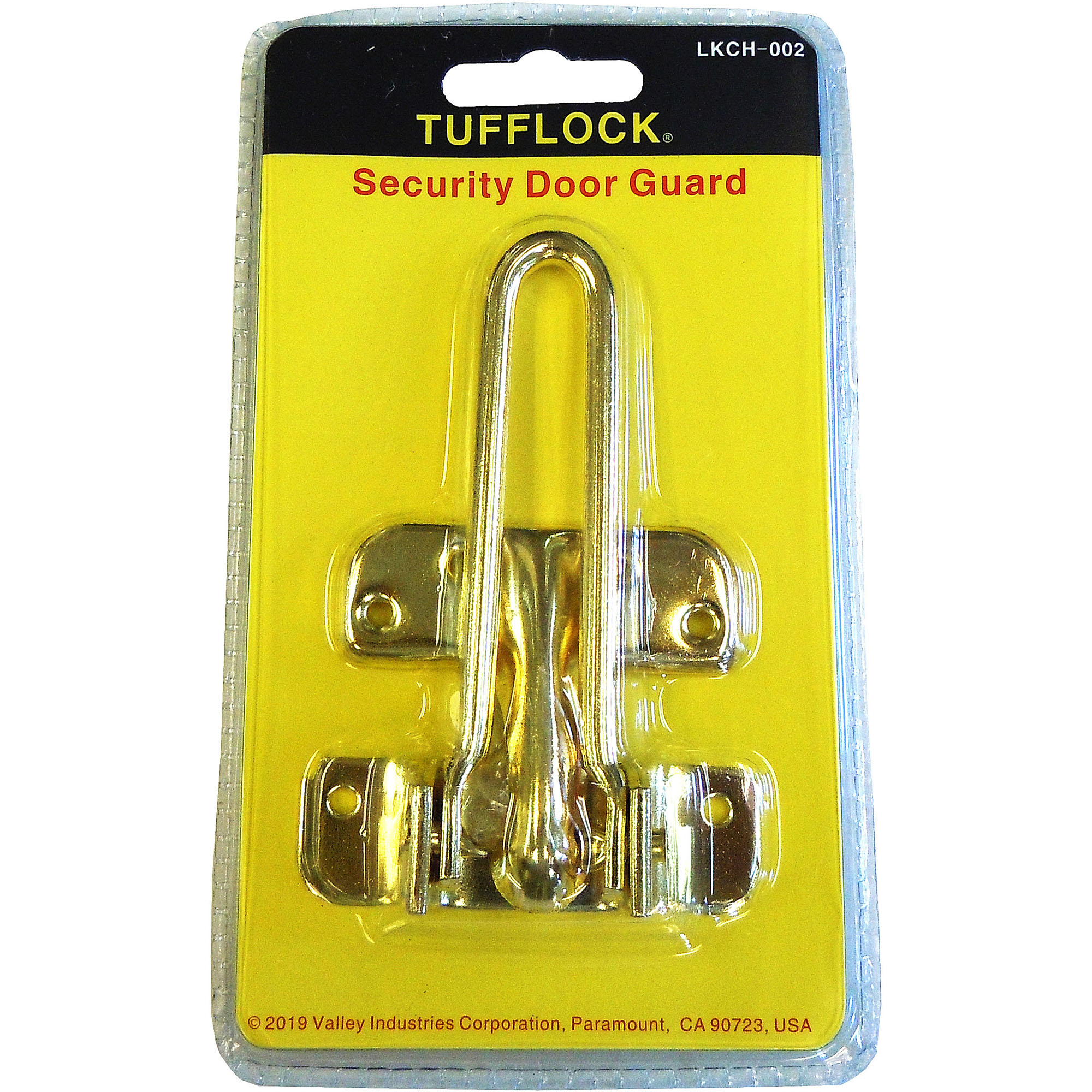 SECURITY DOOR GUARD - BRASS - Valley Industries Corporation