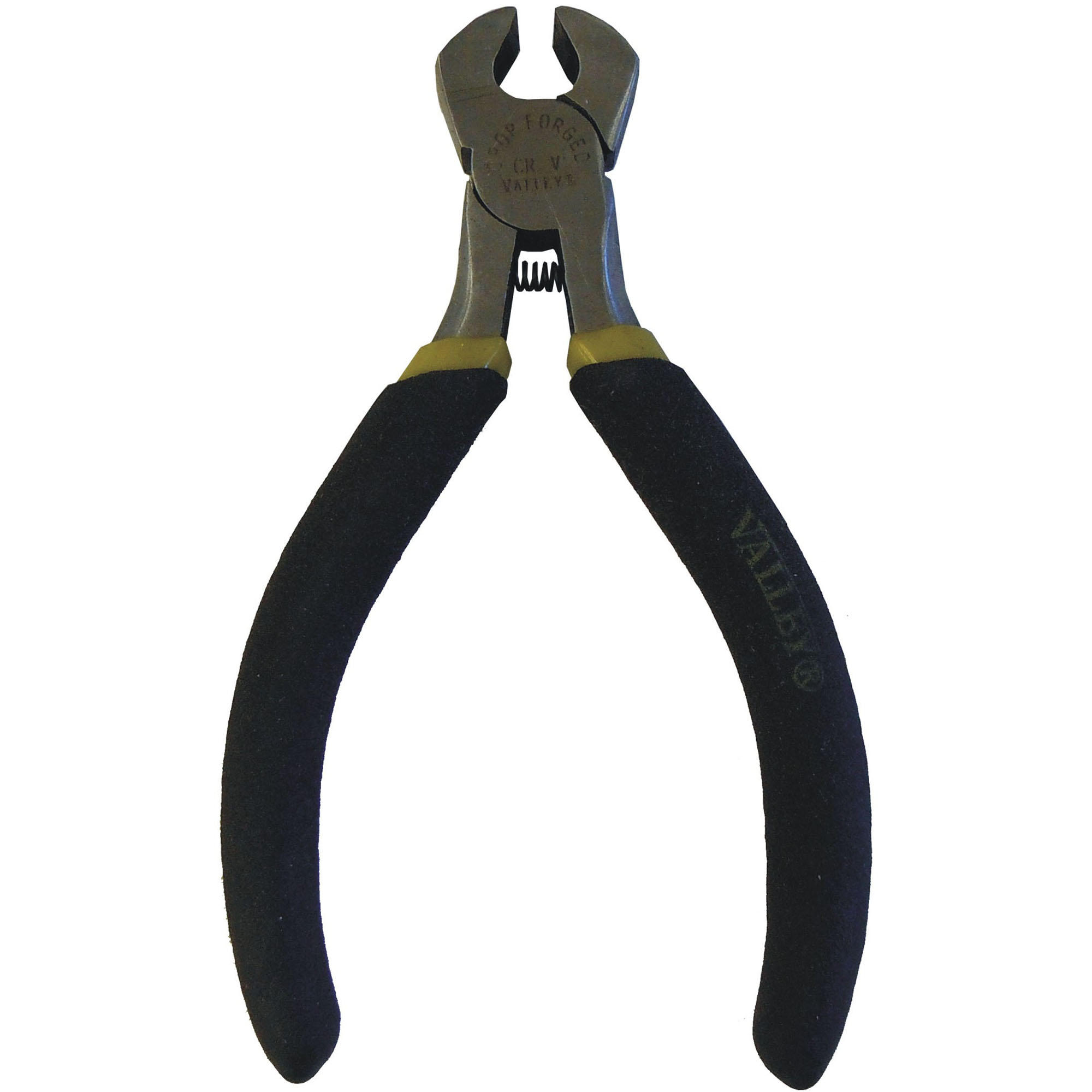 4.5" END CUTTER PLIER, CR-V, FOAM GRIPS - Valley Industries Corporation