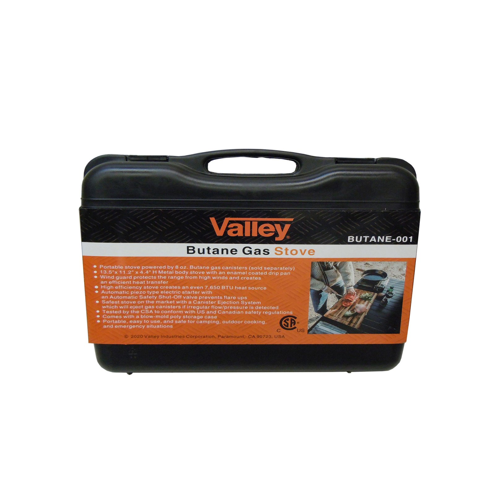 BUTANE GAS STOVE, PVC BOX - Valley Industries Corporation