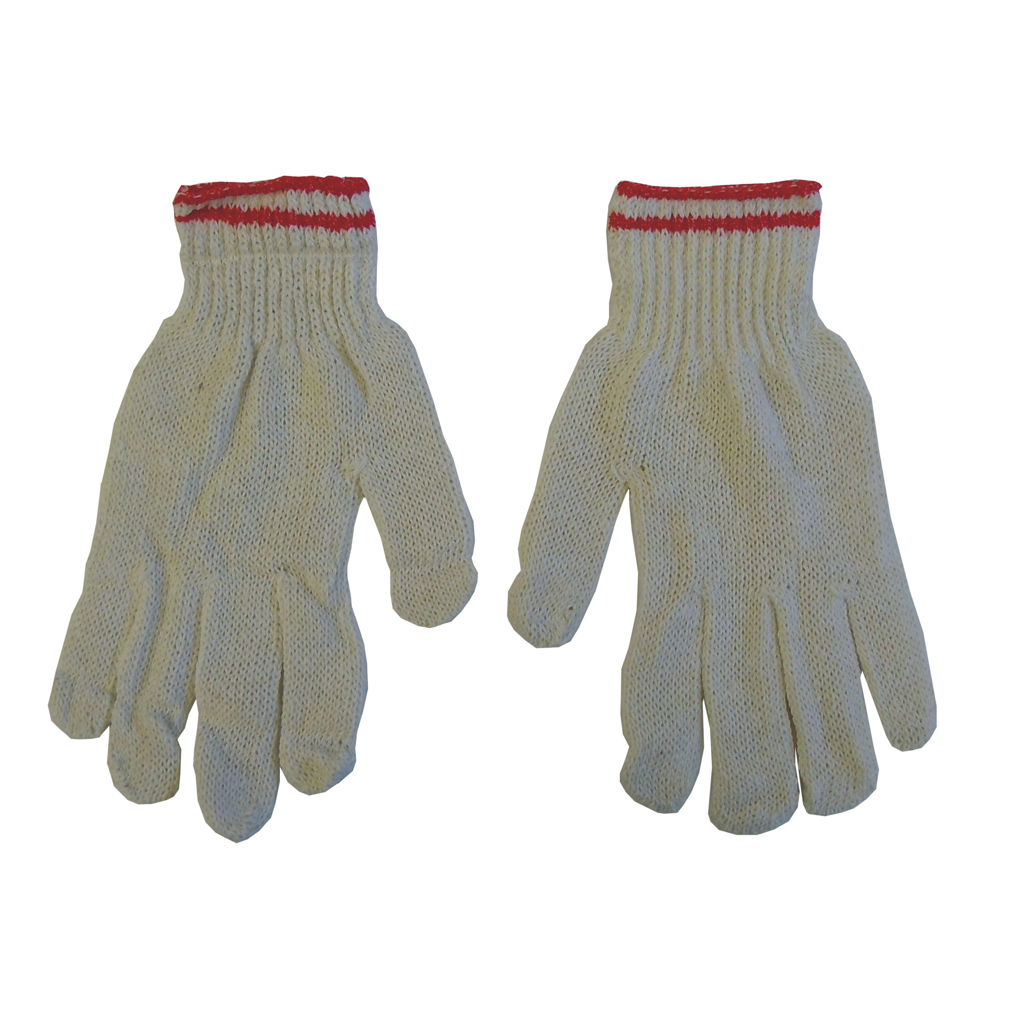 STRING KNIT COTTON GLOVE, WHITE - Valley Industries Corporation