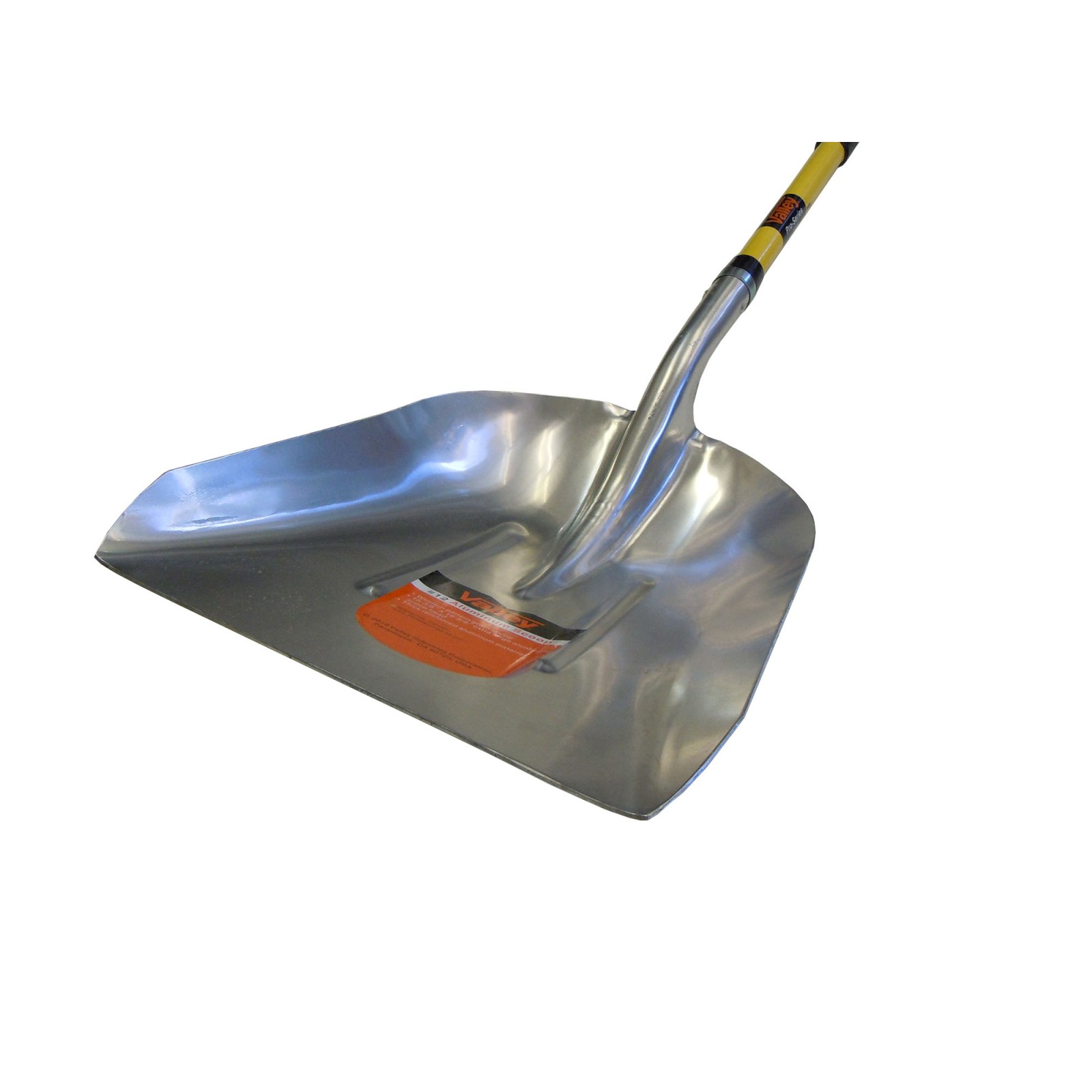 #12 ALUMINUM SCOOP, 48" FIBERGLASS HANDLE (USA) - Valley Industries ...