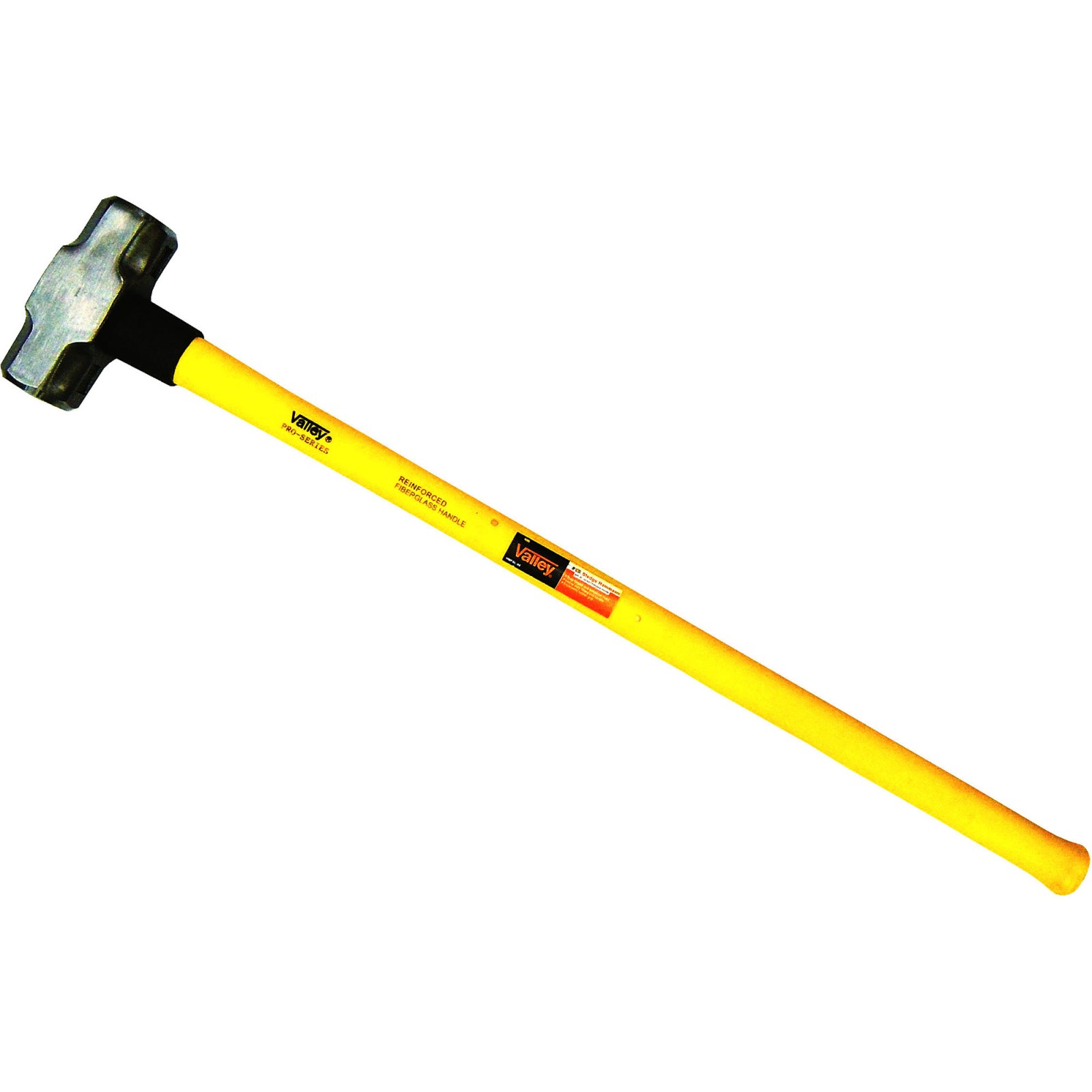 12 LB. SLEDGE HAMMER, 36" FIBERGLASS HANDLE - Valley Industries Corporation