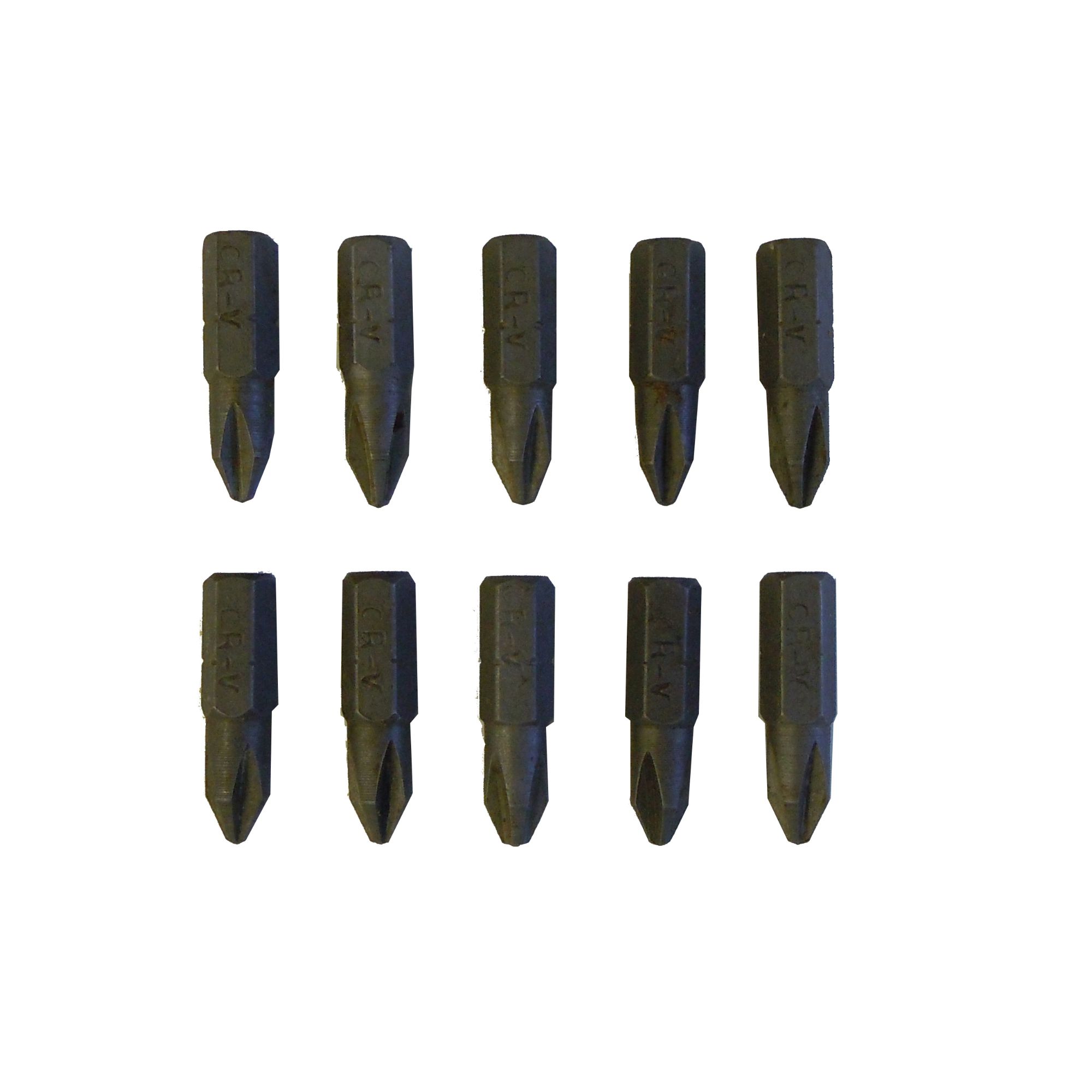 10 PC. 1" X #2 PHILLIPS POWER SCREWDRIVER BITS - Valley Industries ...