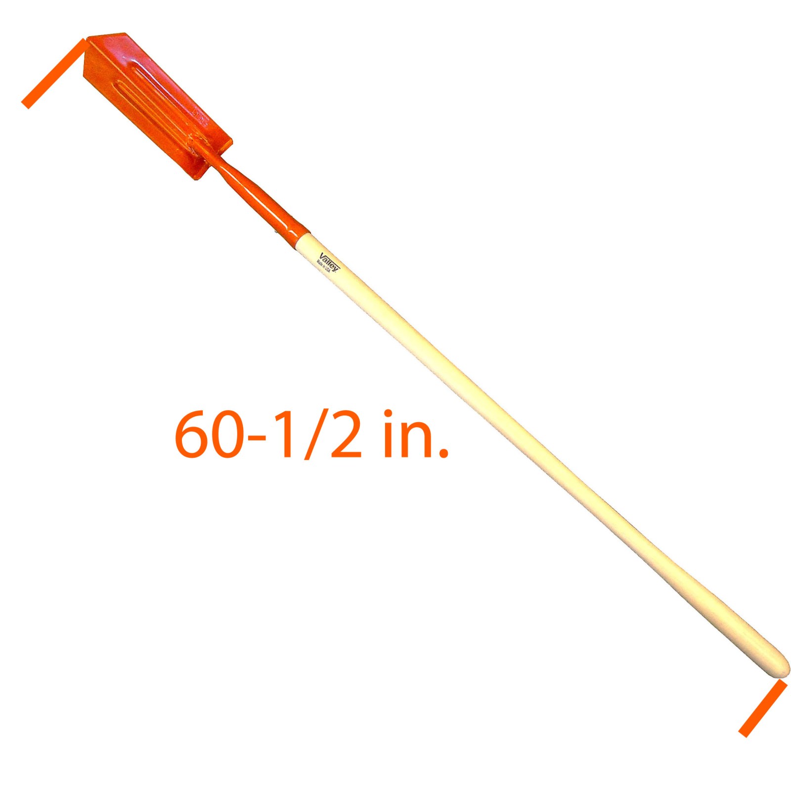 4" CLEAN OUT TRENCH SHOVEL, 48" ASH HANDLE - Valley Industries Corporation