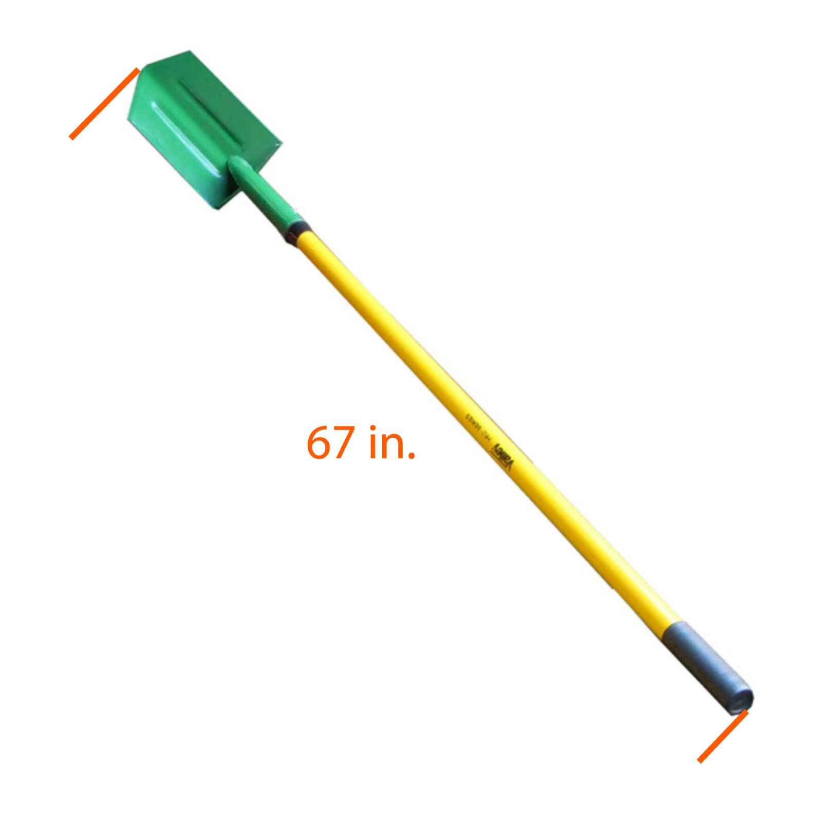 6" CLEAN OUT TRENCH SHOVEL, 48" FIBERGLASS HANDLE - Valley Industries ...