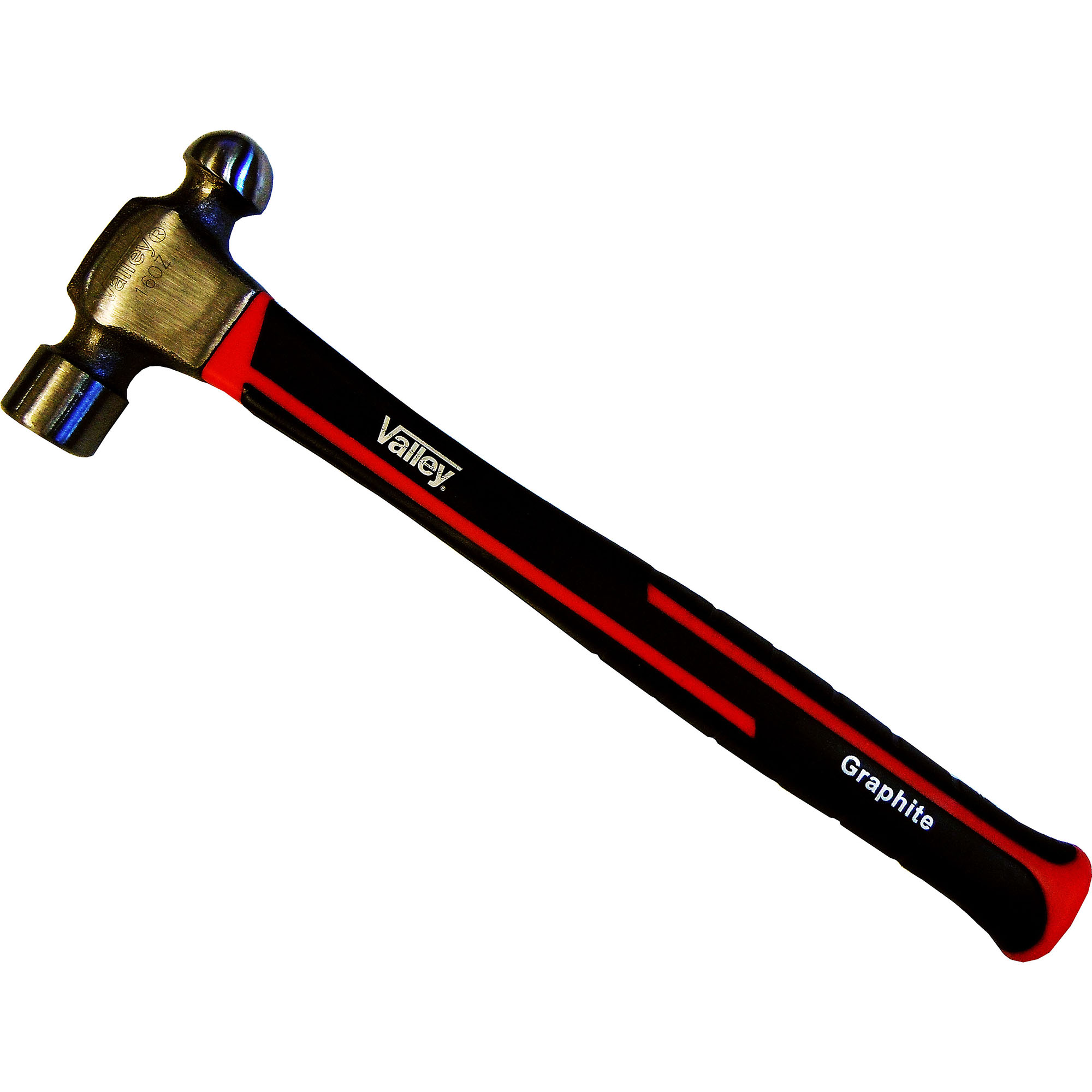 16 OZ. PRO BALL PEIN HAMMER, CARBON FIBER HANDLE, REDLINE™ - Valley ...