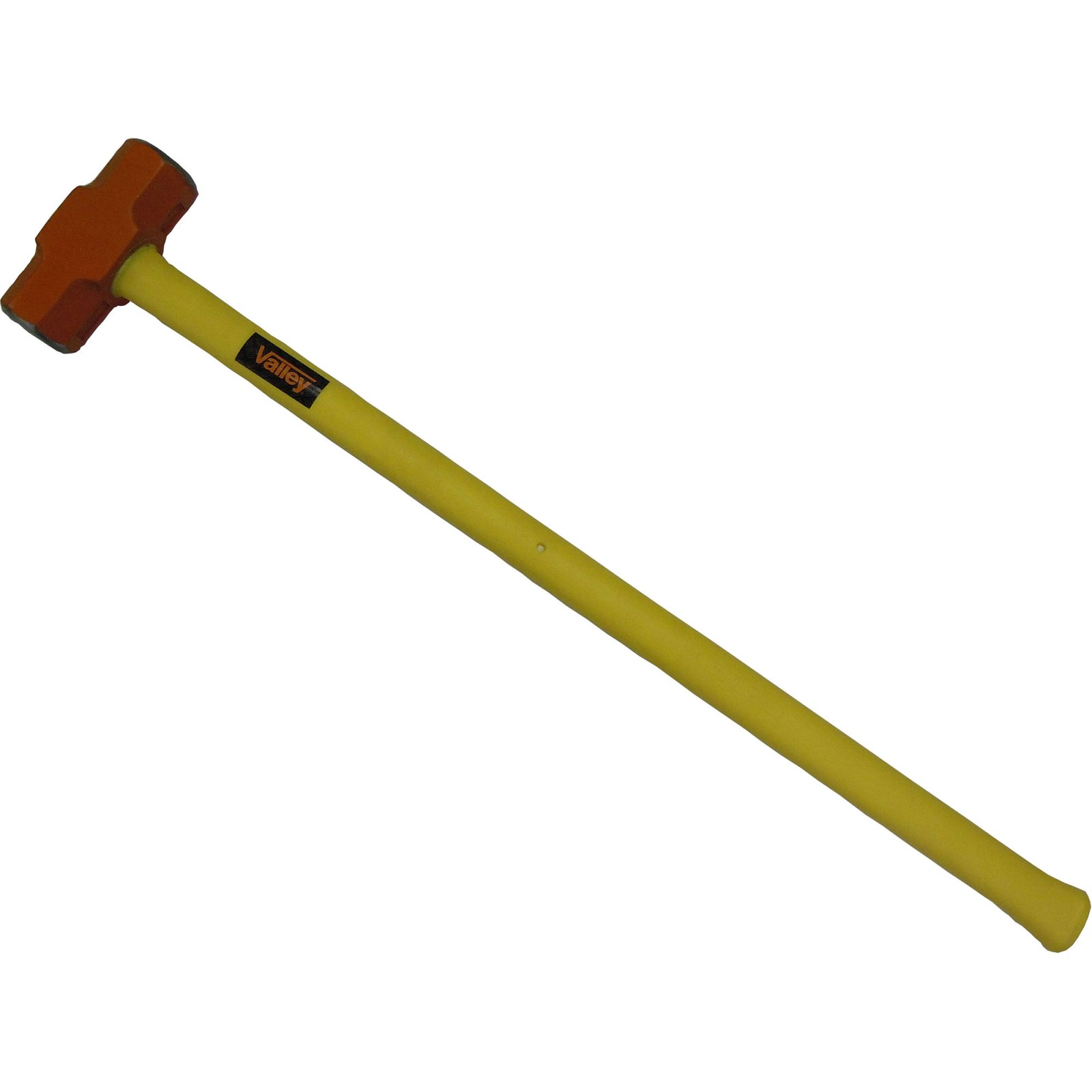 12 LB. SLEDGE HAMMER, ORANGE, 36" FIBERGLASS HANDLE - Valley Industries ...