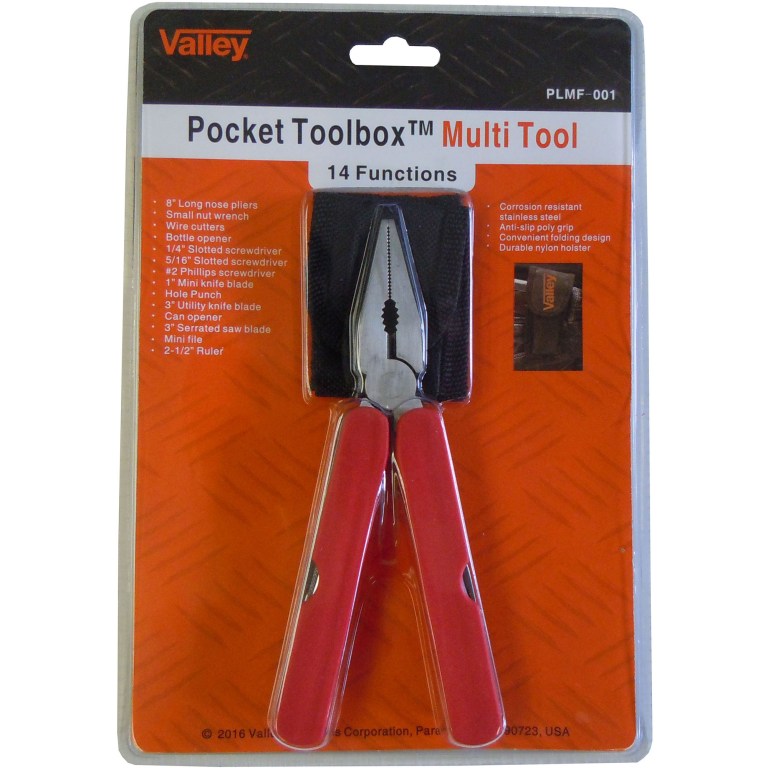 POCKET TOOLBOX™ MULTI TOOL, 14 FUNCTION - Valley Industries Corporation