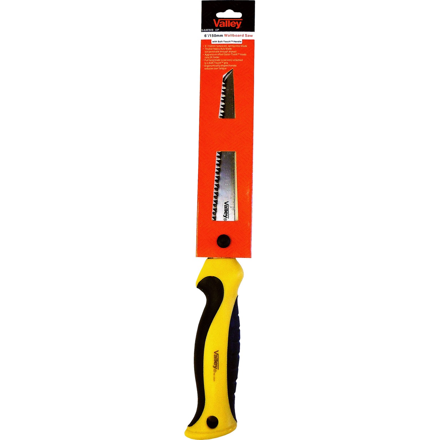 6" WALLBOARD SAW, SOFT-TOUCH™ HANDLE, PRO-SERIES™ - Valley Industries ...